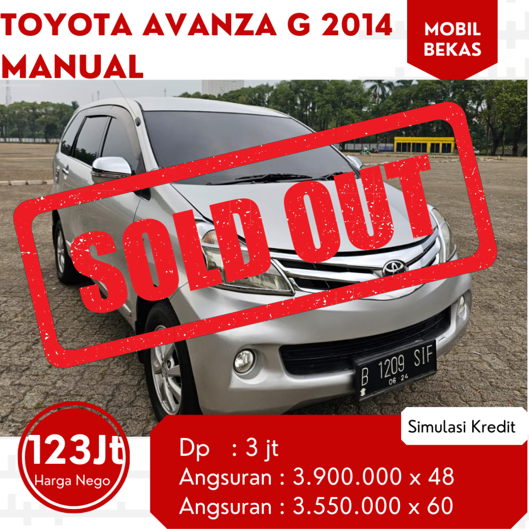 Toyota Avanza G - Sentul Motor