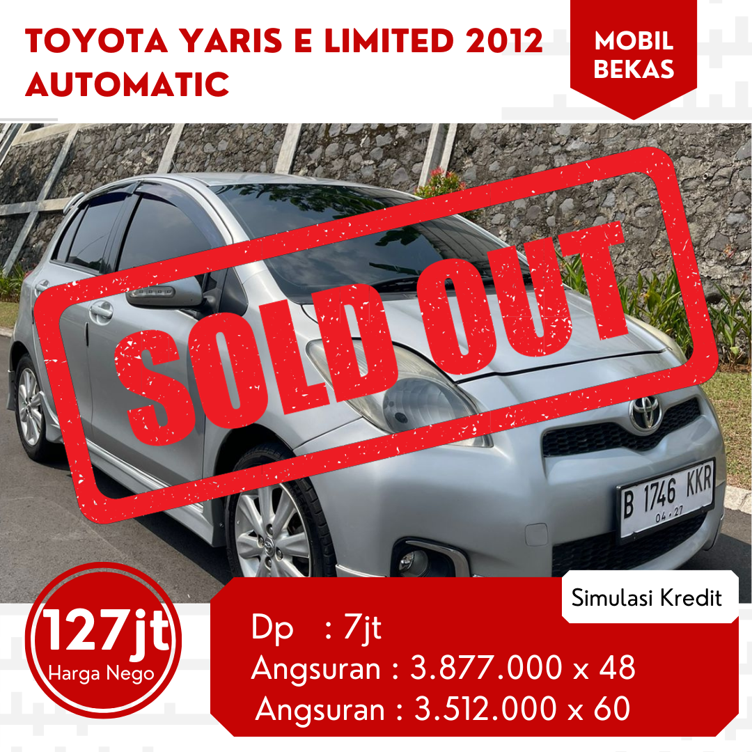 Toyota Yaris E - Sentul Motor