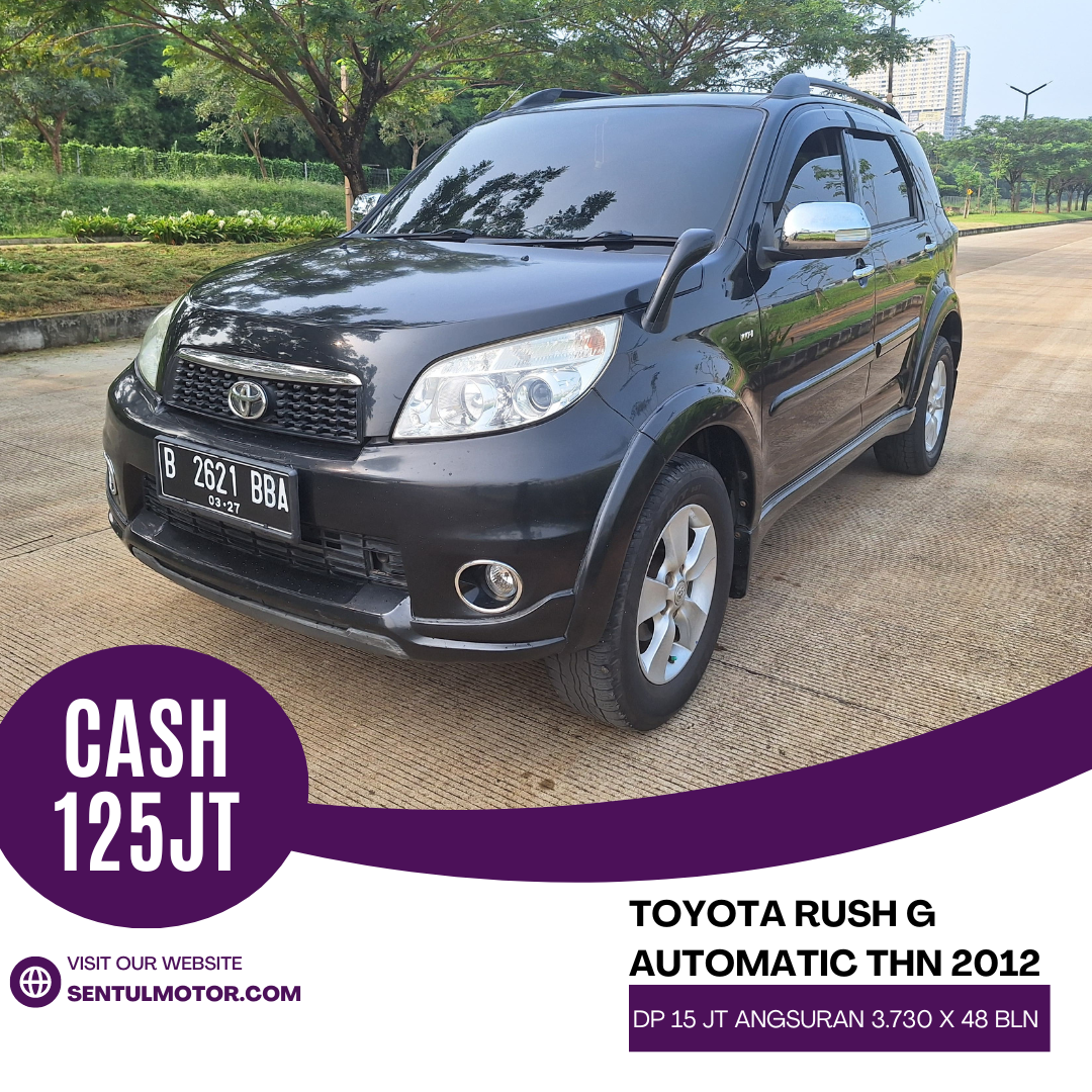Toyota Rush G - Sentul Motor