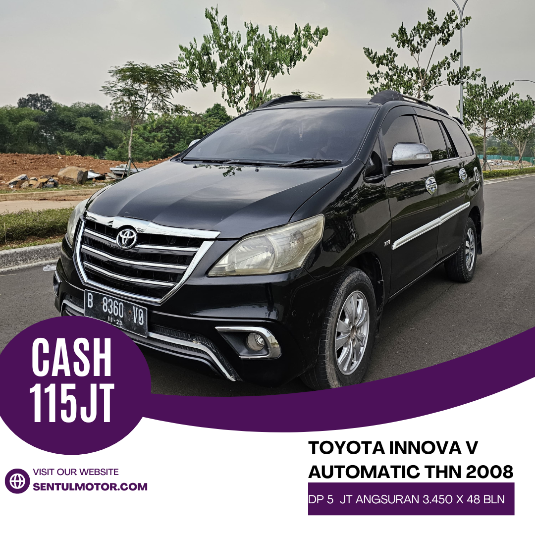 Toyota Innova V - Sentul Motor