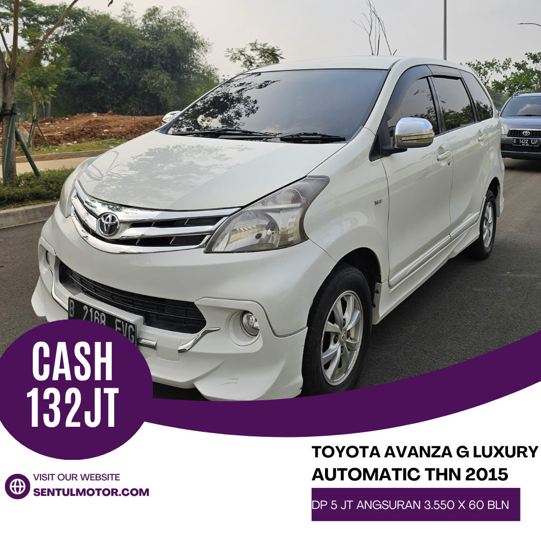 Toyota Avanza G - Sentul Motor