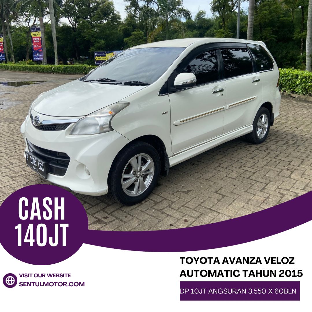 Toyota Avanza Veloz - Sentul Motor